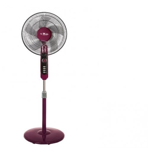 Electro Master 16" Stand Fan EM-SFN-1262 Red | TilyExpress Uganda