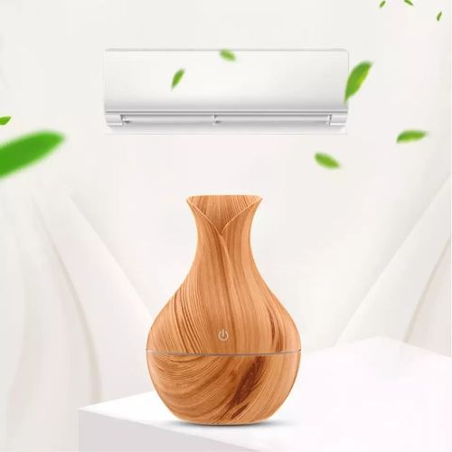Wooden Electric Air Freshener Humidifier /Diffuser-Light Brown ...