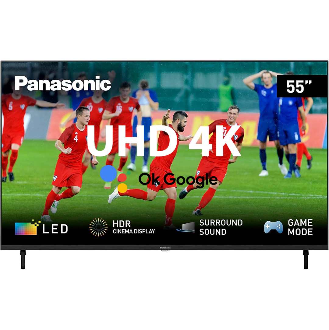 Panasonic 55 Inch LED Google TV TH55MX740M; (4K HDR UHD, HCX Processor ...